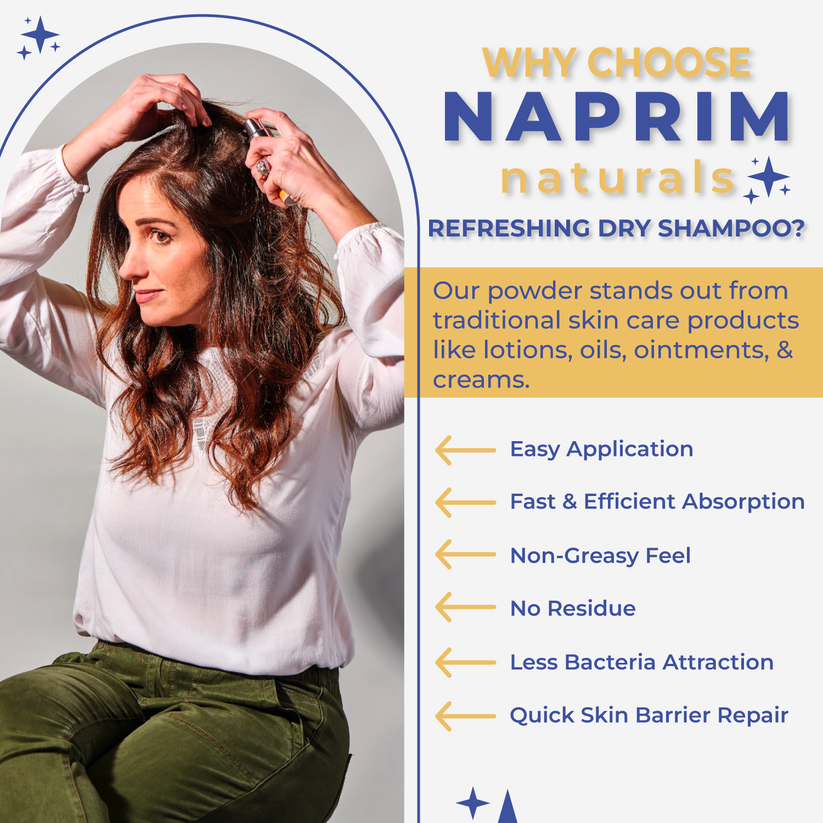 Refreshing Dry Shampoo (Blonde) – NAPRIM Naturals
