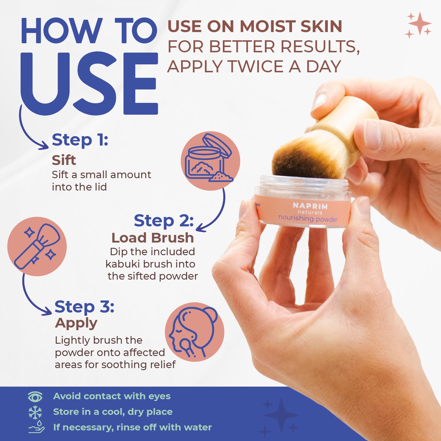 Nourishing Powder | Hypoallergenic Talc Free Body Powder for Eczema ...