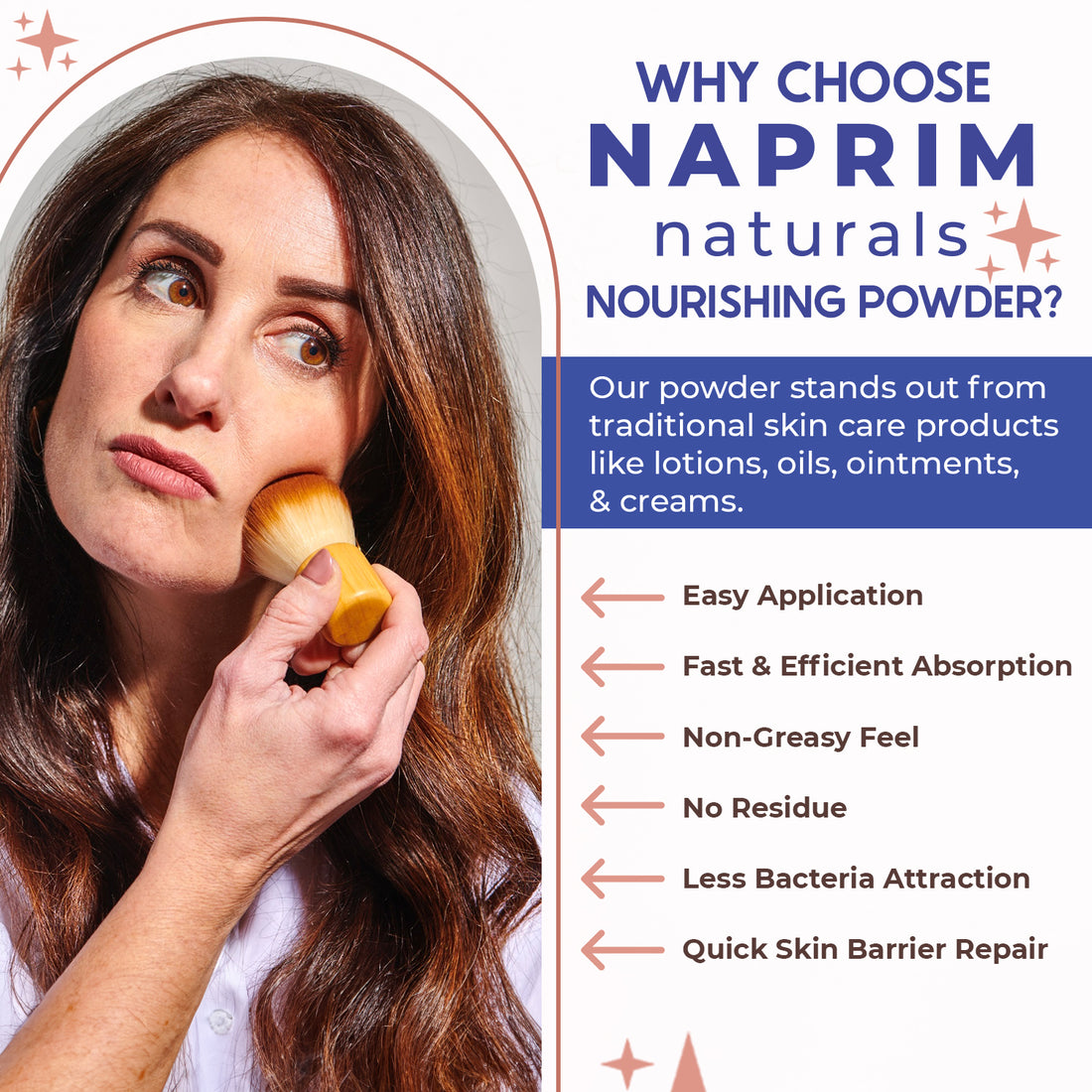 Nourishing Powder + Kabuki Brush Set – NAPRIM Naturals